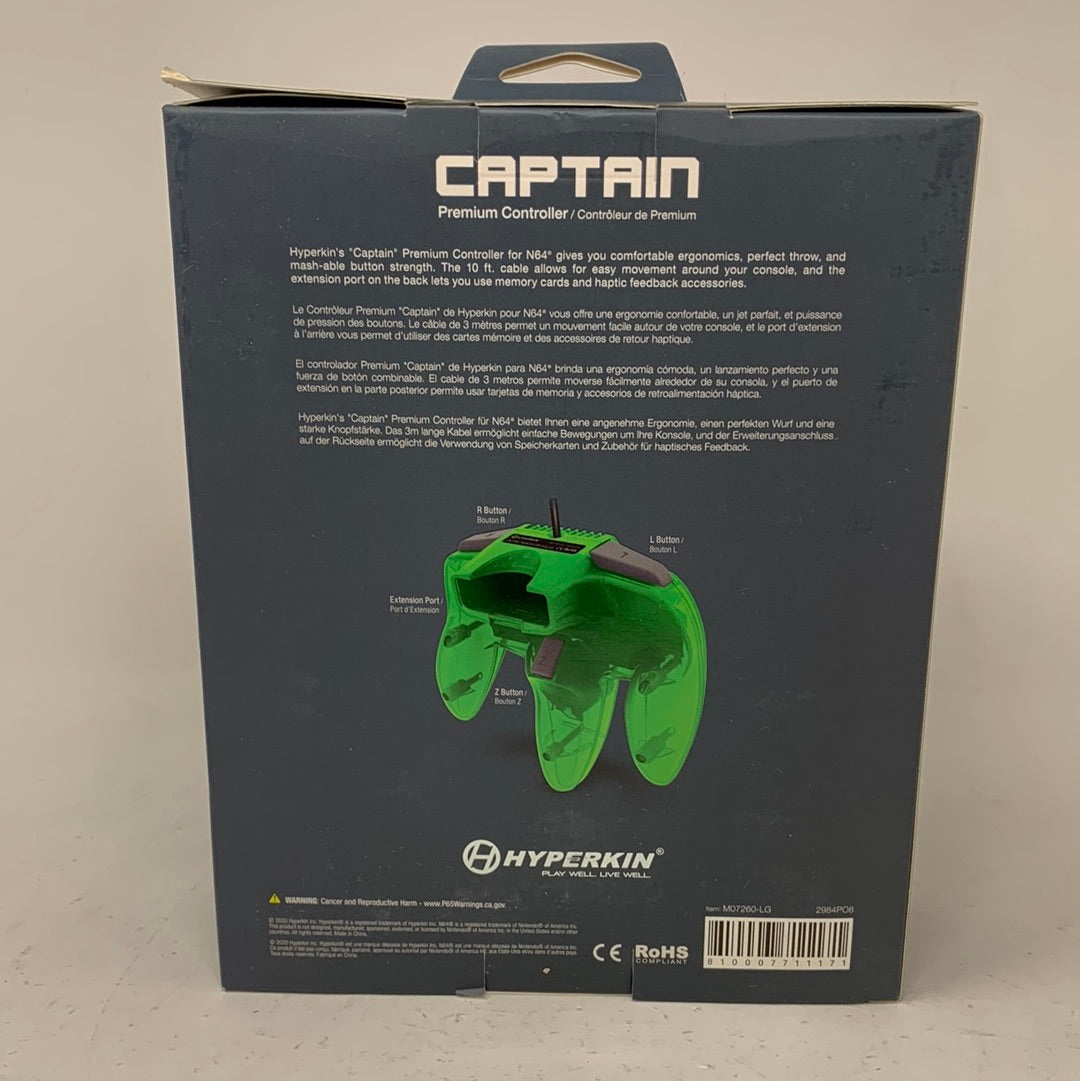 New Hyperkin Captain N64 Controller M07260 – PayMore Springfield